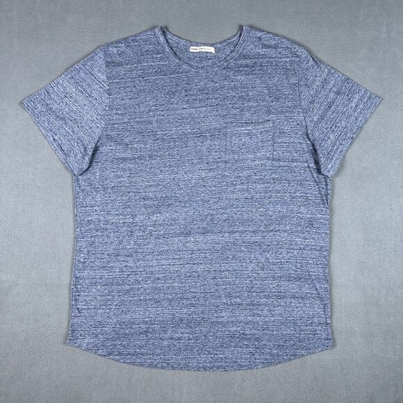 Marine Layer | Shirts | Marine Layer Shirt Men Large Blue Heathered ...